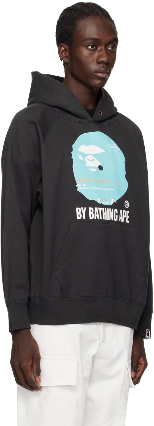 BAPE Black 'By Bathing Ape' Hoodie A Bathing Ape