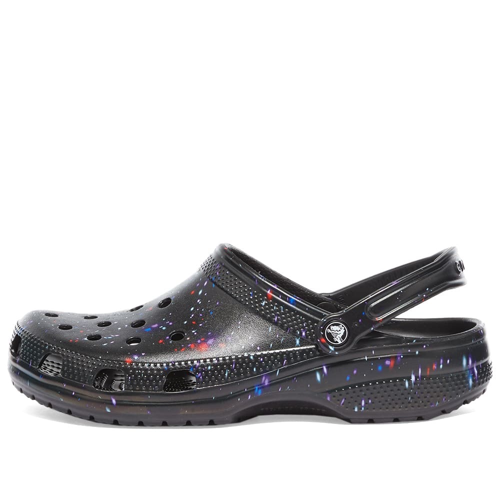 Crocs Classic Out of this World Clog in Multi/Black Crocs