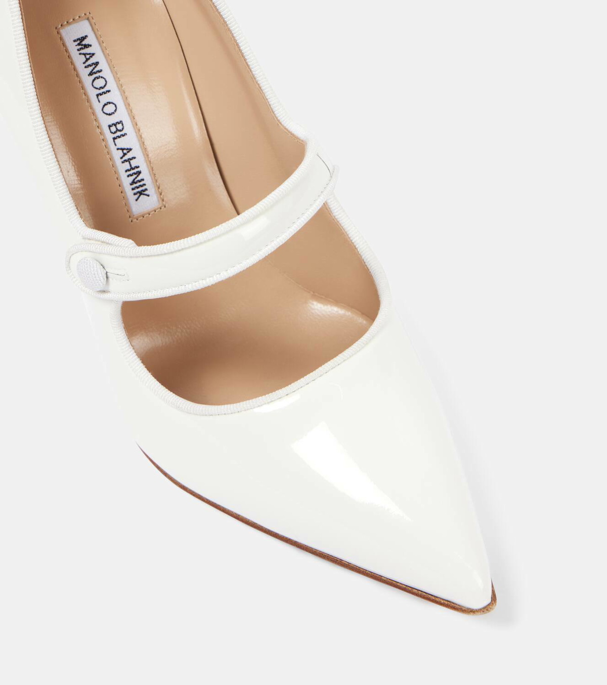 Manolo Blahnik Camparinew patent leather pumps Manolo Blahnik Manolo Blahnik Camparinew patent leather pumps Manolo Blahnik
