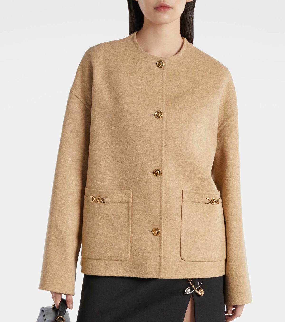 Versace Wool-blend jacket Versace