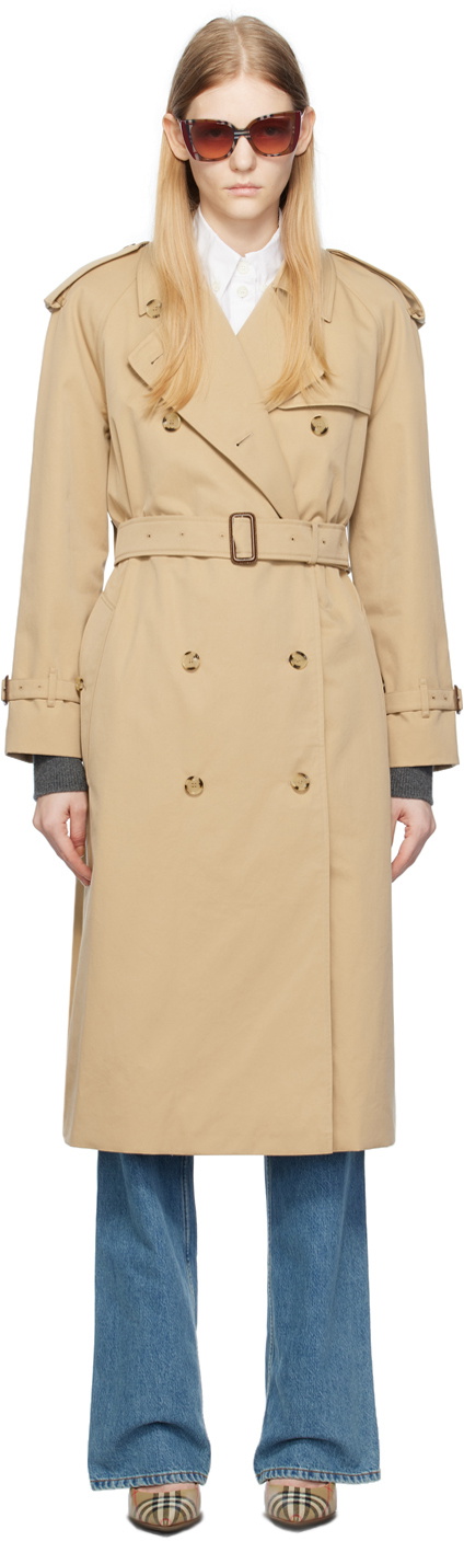 Burberry Beige Believer Trench Coat Burberry