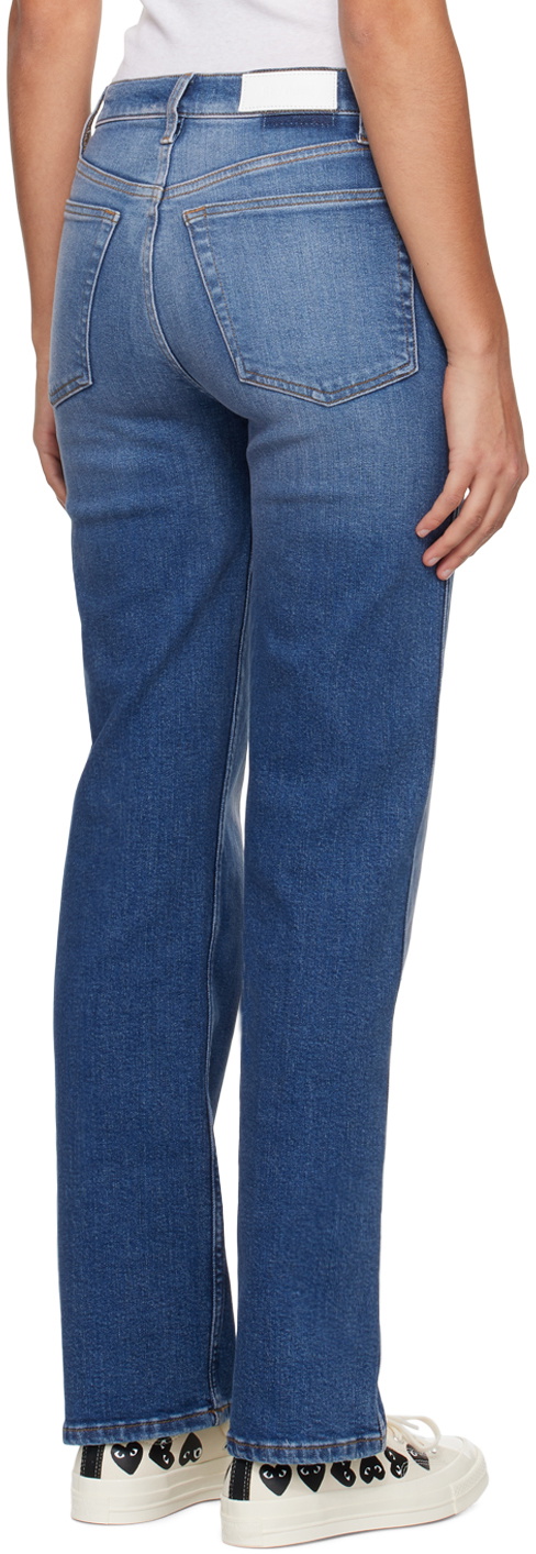 Re/Done Blue 90s High Rise Jeans Re/Done