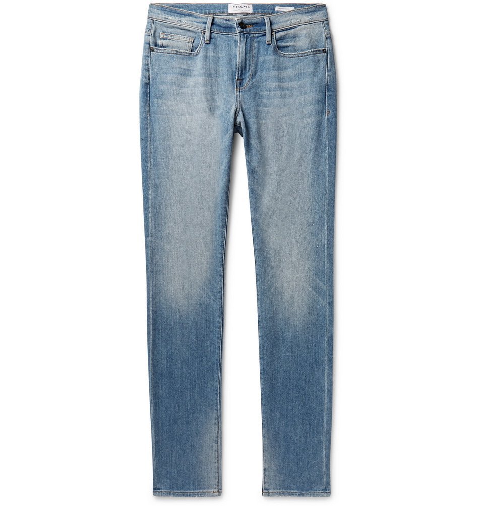 FRAME - L'Homme Slim-Fit Denim Jeans - Light denim Frame Denim