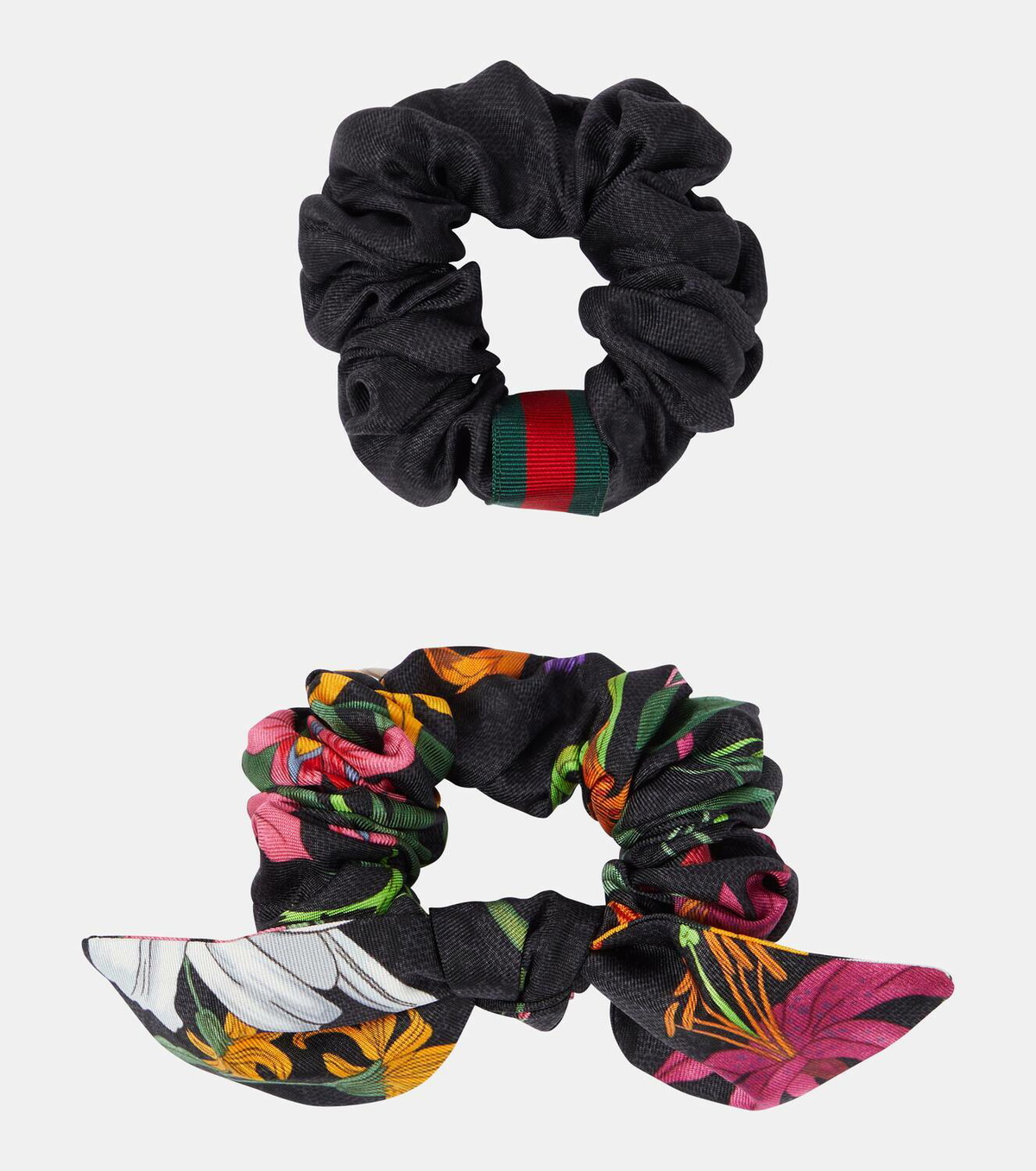 Gucci Set of 2 silk scrunchies Gucci