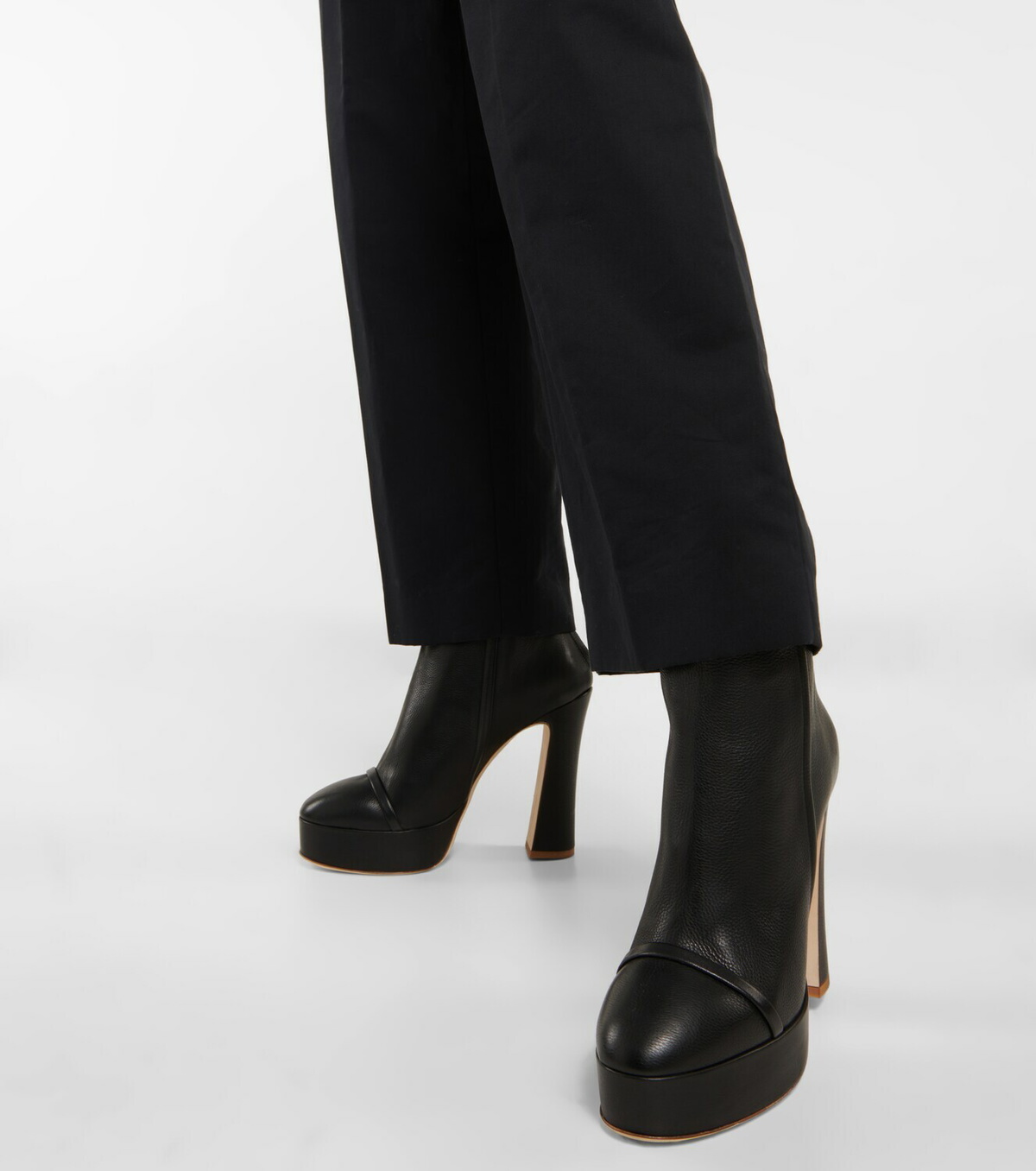 Malone Souliers Alexa platform leather ankle boots Malone Souliers