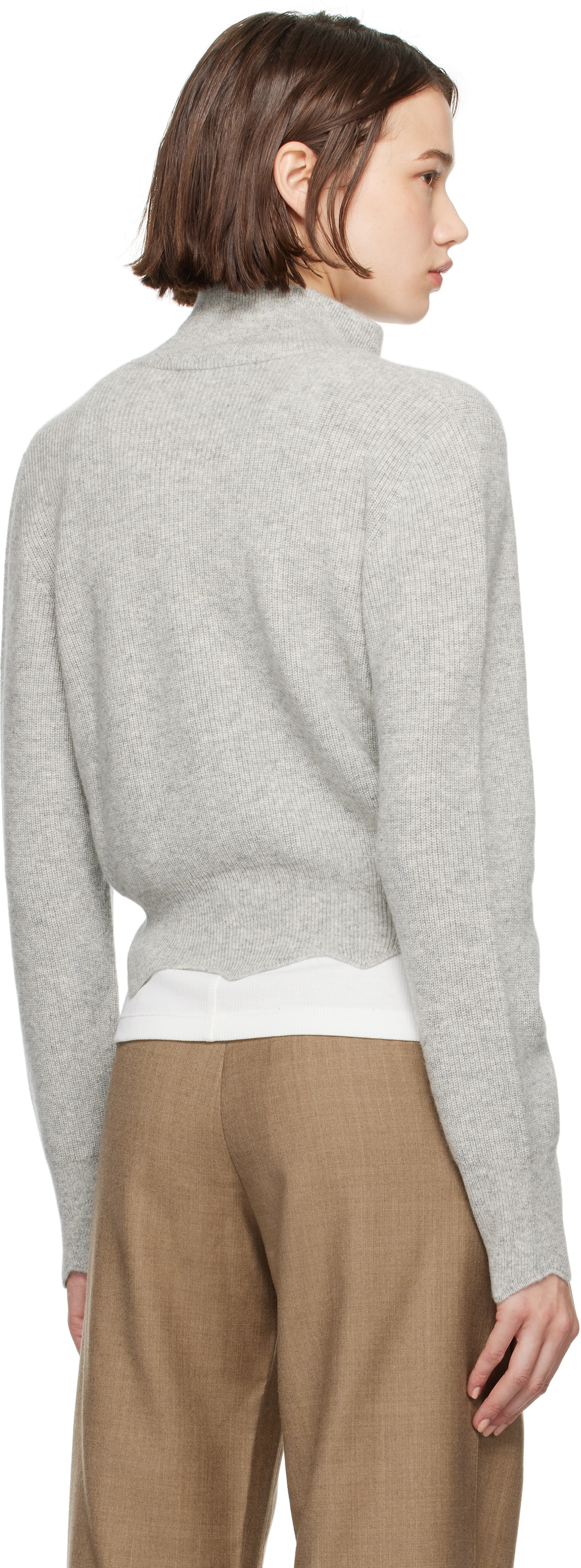 Aya Muse Gray Janus Sweater Aya Muse
