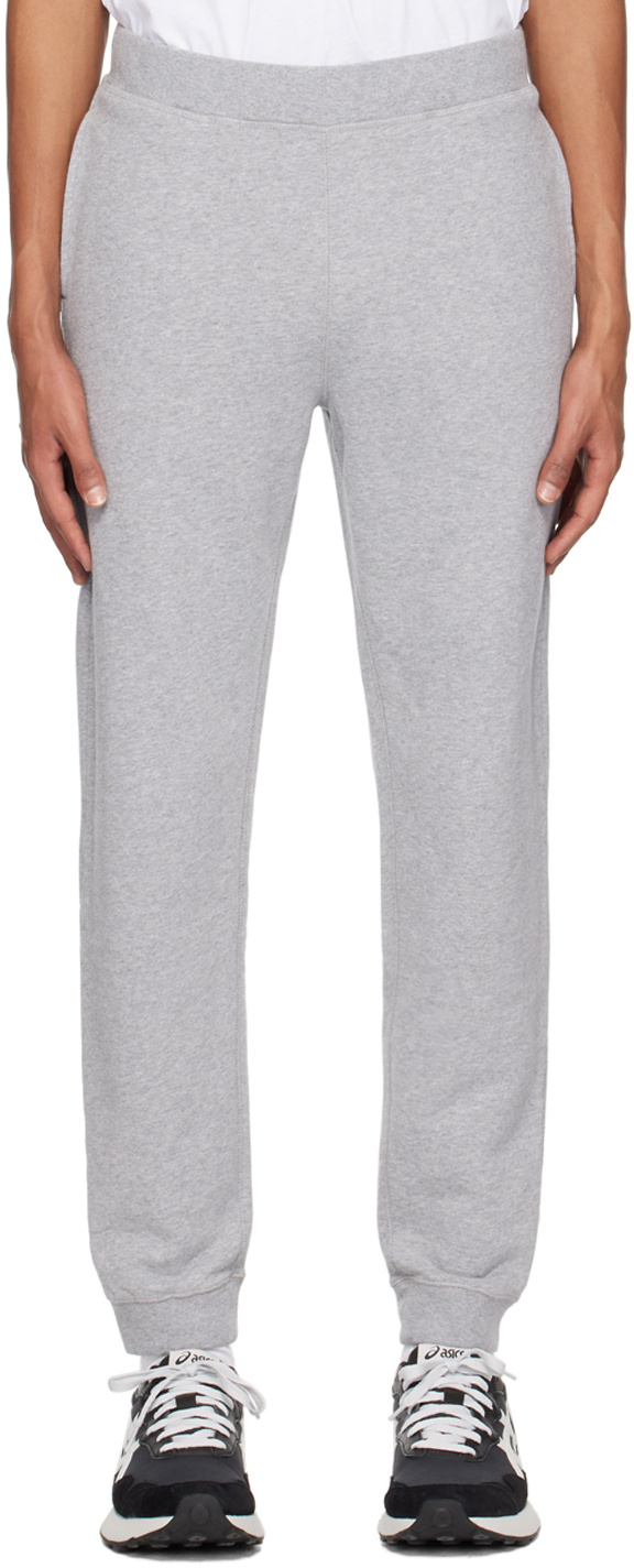 Sunspel Gray Slim-Fit Track Pants Sunspel