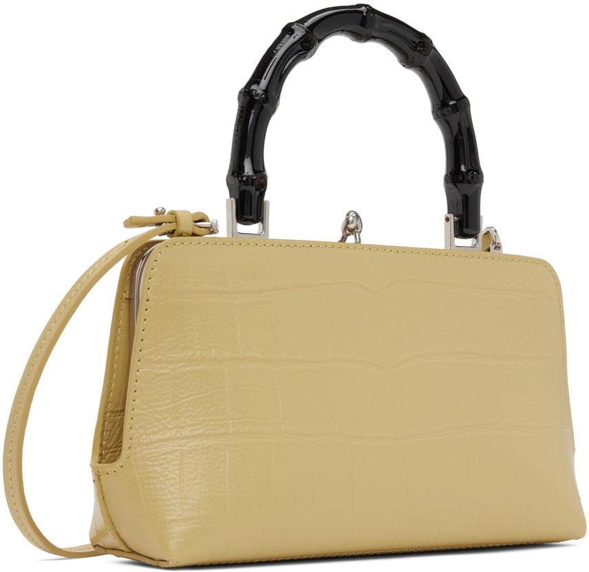 Jil Sander Khaki Mini Goji Bag Jil Sander