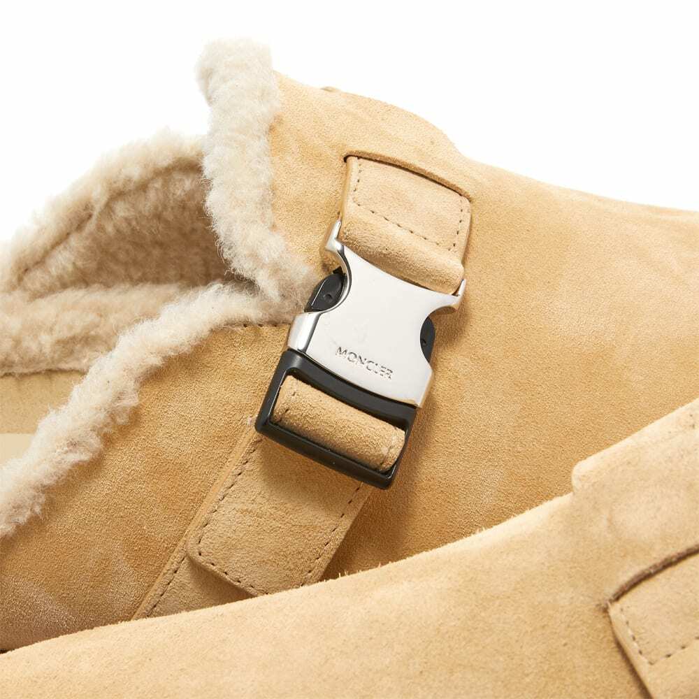 Moncler Men's Mon Mule Slide Shoes in Beige Moncler