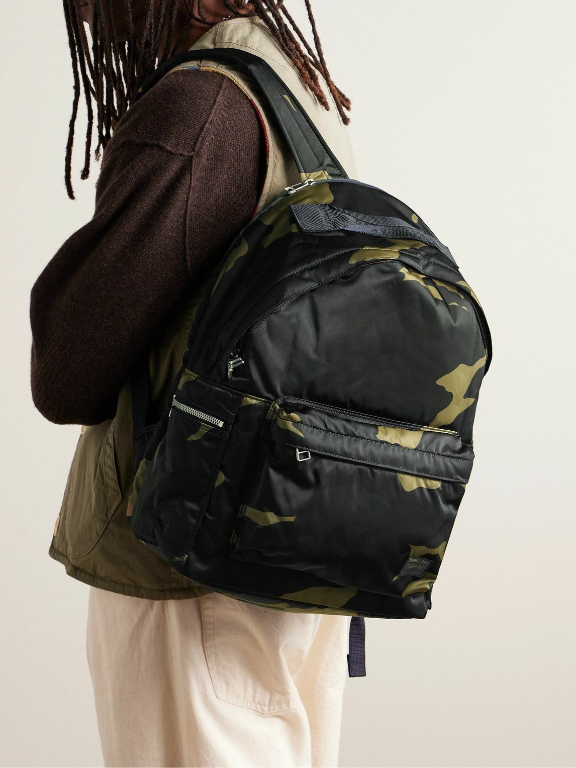 Porter-Yoshida and Co - Counter Shade Daypack Mesh-Panelled Camouflage ...