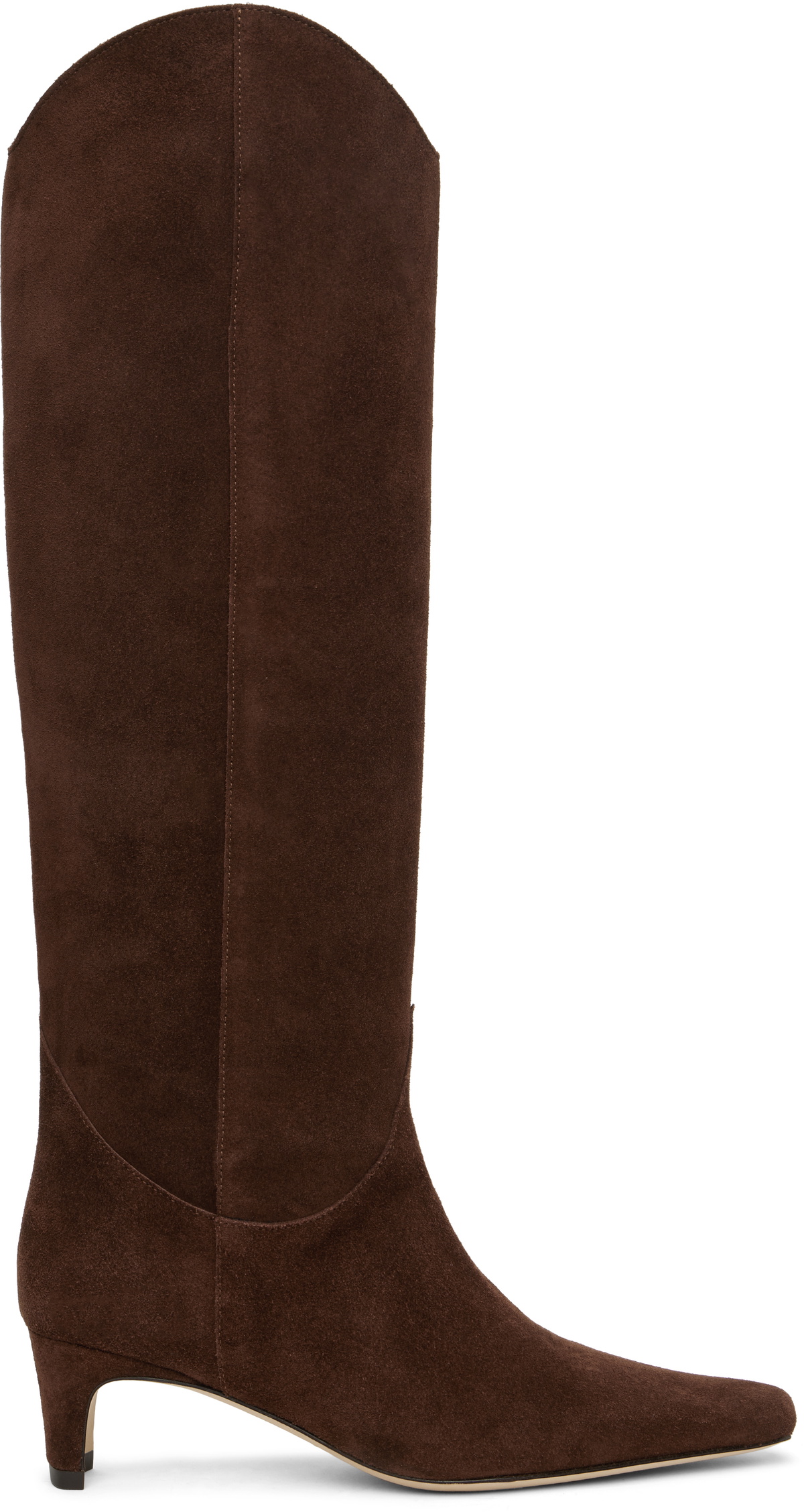 Staud Brown Western Wally Tall Boots Staud