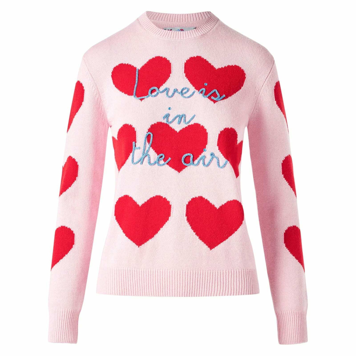 MC2 Saint Barth Woman Sweater With Heart Print MC2 Saint Barth