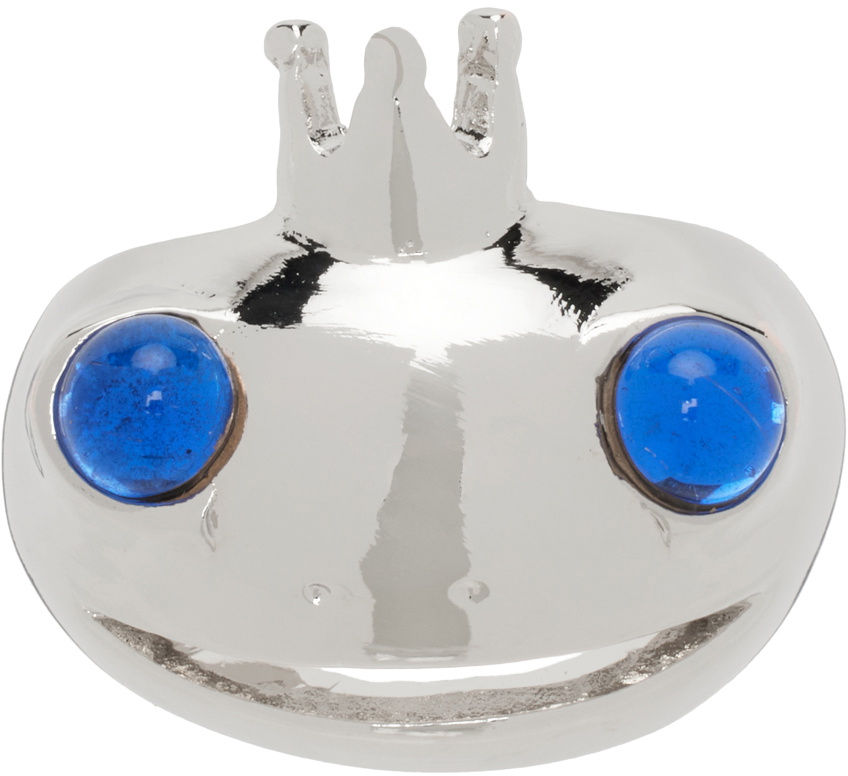 Collina Strada Silver Frog Prince Ring Collina Strada
