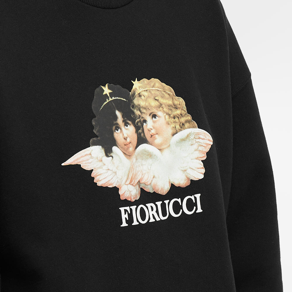 Fiorucci Women's Vintage Angels Sweat in Black Fiorucci