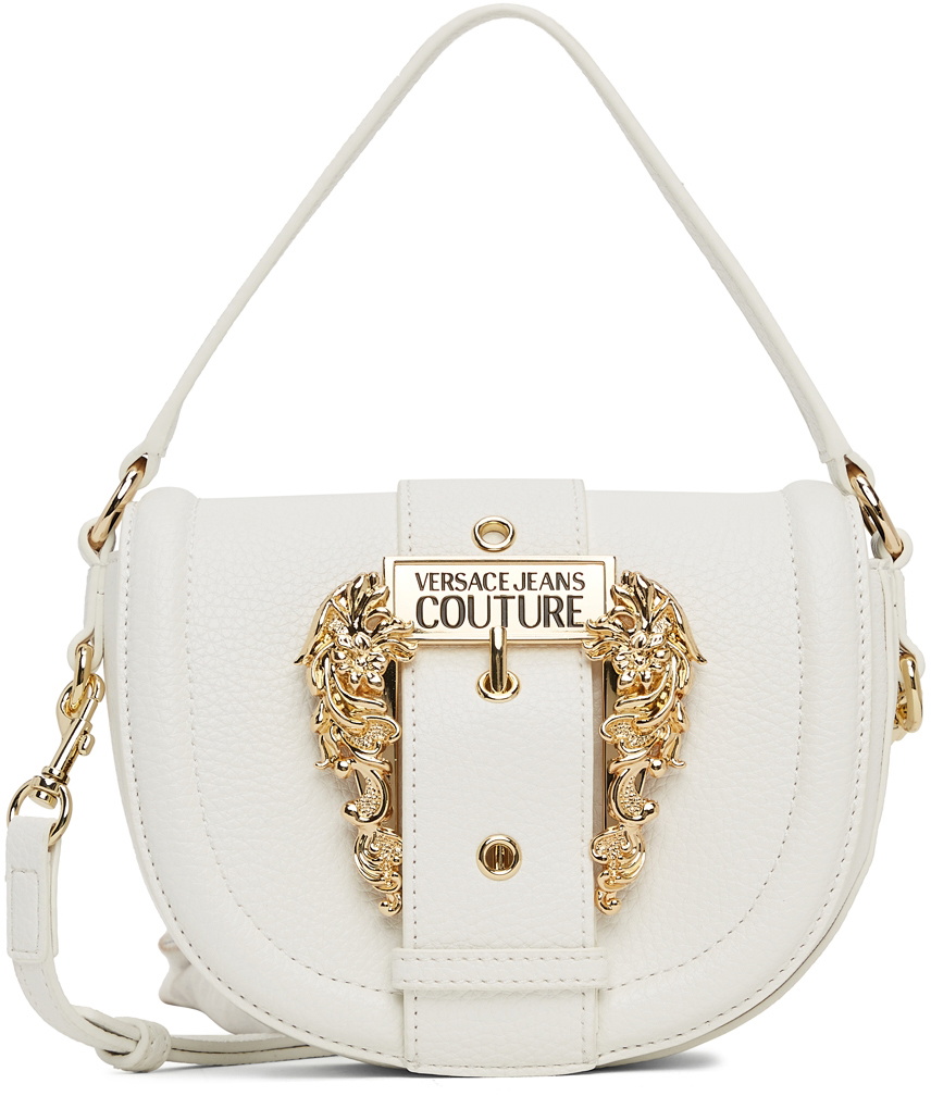 Versace Jeans Couture White Couture I Bag Versace
