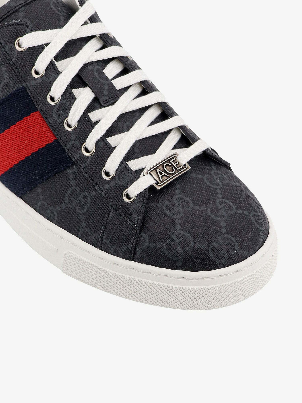 Gucci Ace Black Mens Sneaker Gucci