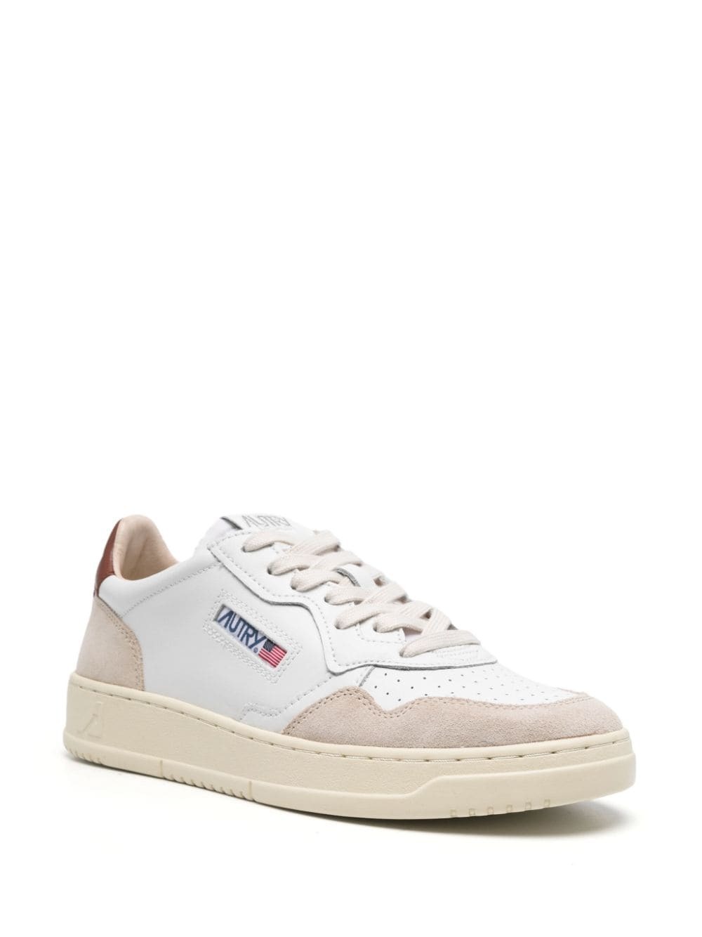 AUTRY - Medalist Low Leather And Suede Sneakers Autry