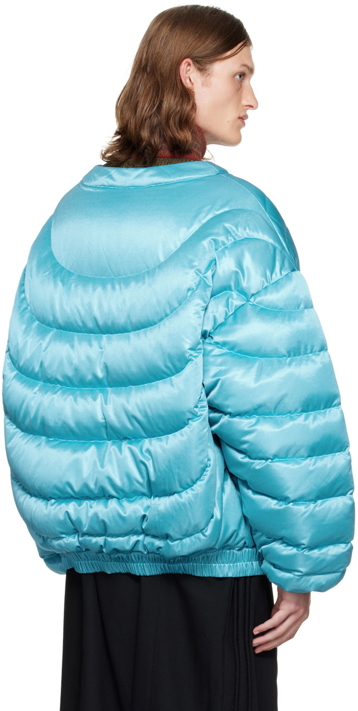 NAMESAKE Blue Durham Down Jacket NAMESAKE