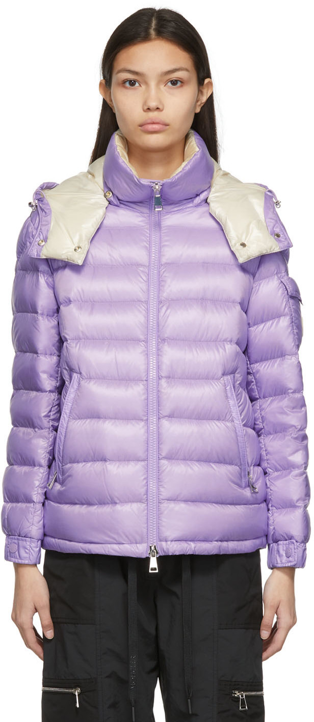 Moncler Purple Down Dalles Jacket Moncler