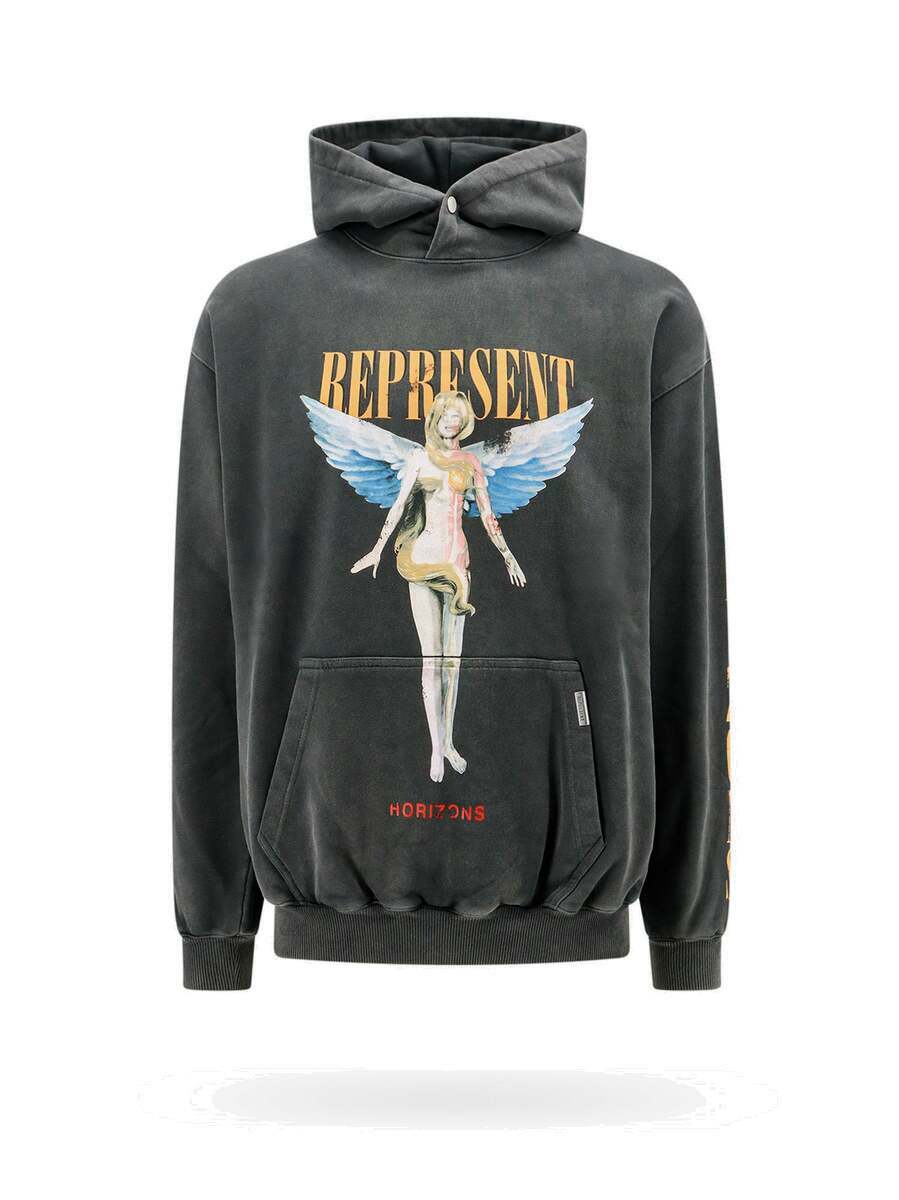 Represent Sweatshirt Black Mens Represent