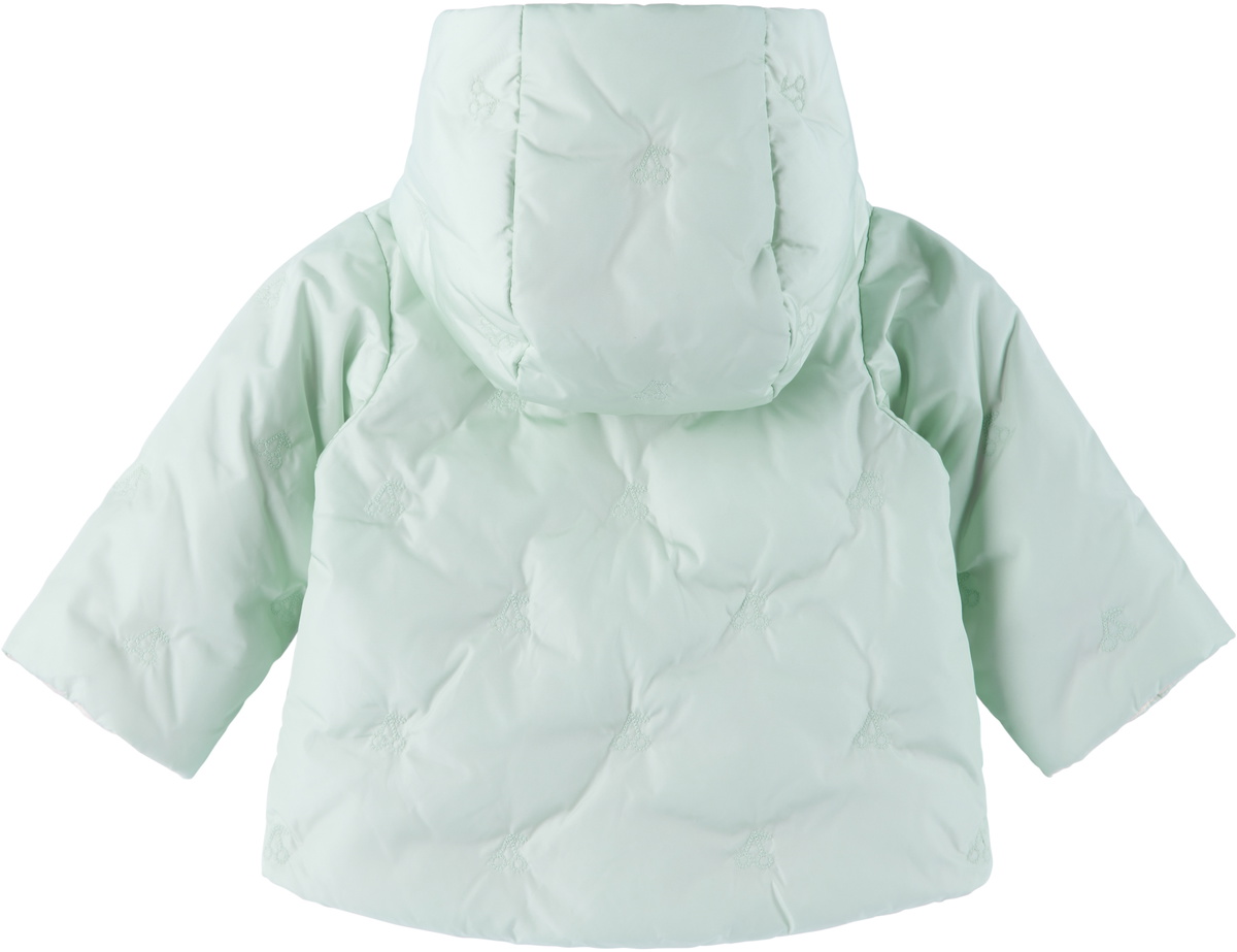 Bonpoint Baby Green Bonno Puffer Jacket Bonpoint