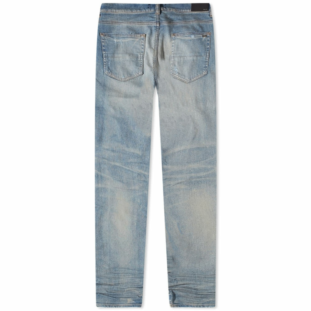 AMIRI Ultra Suede MX1 Jean in Clay Indigo Amiri