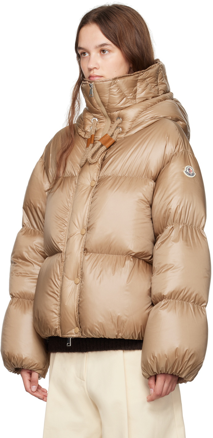 Moncler Beige Borey Down Jacket Moncler
