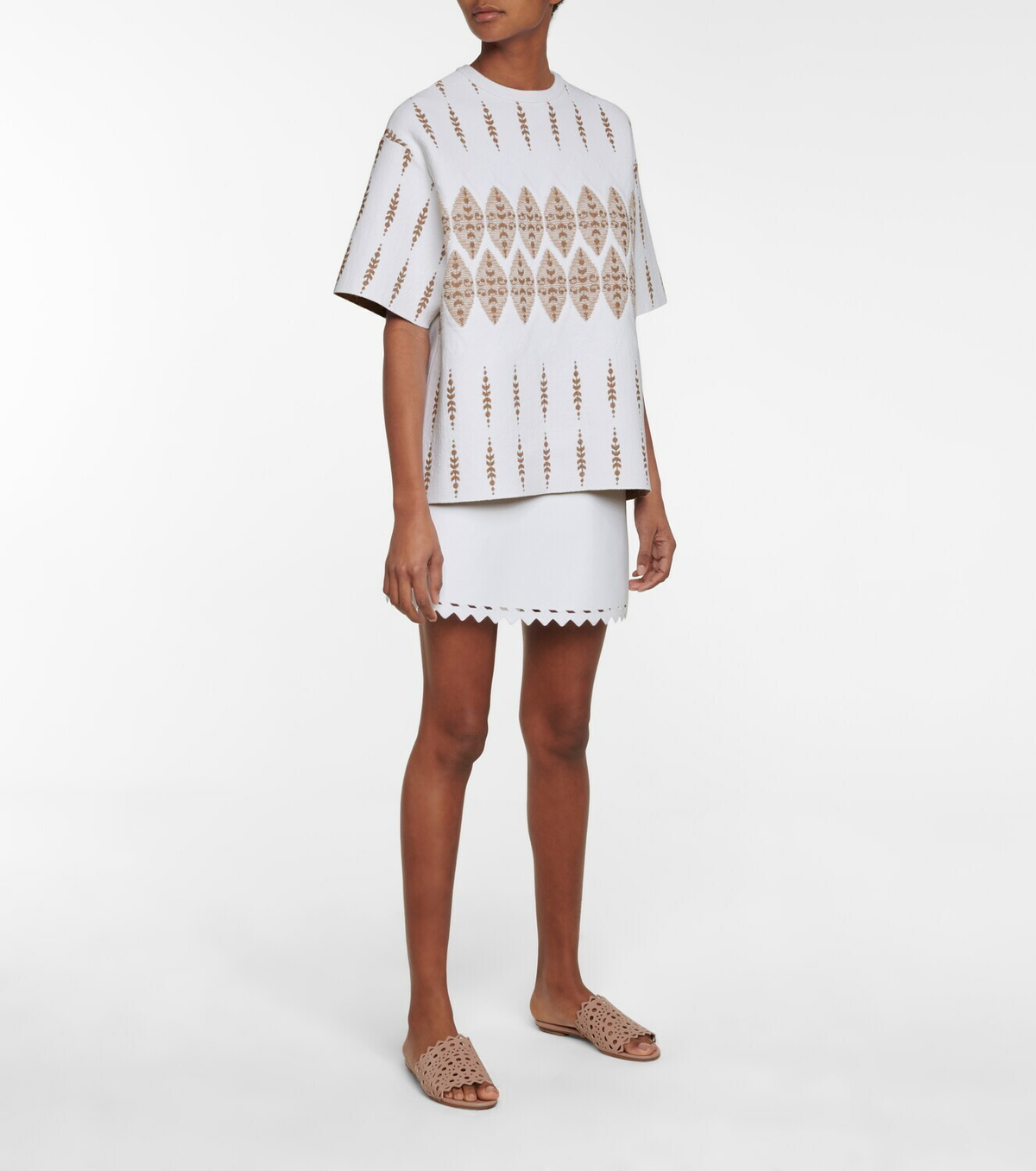Alaïa Jacquard top ALAÏA