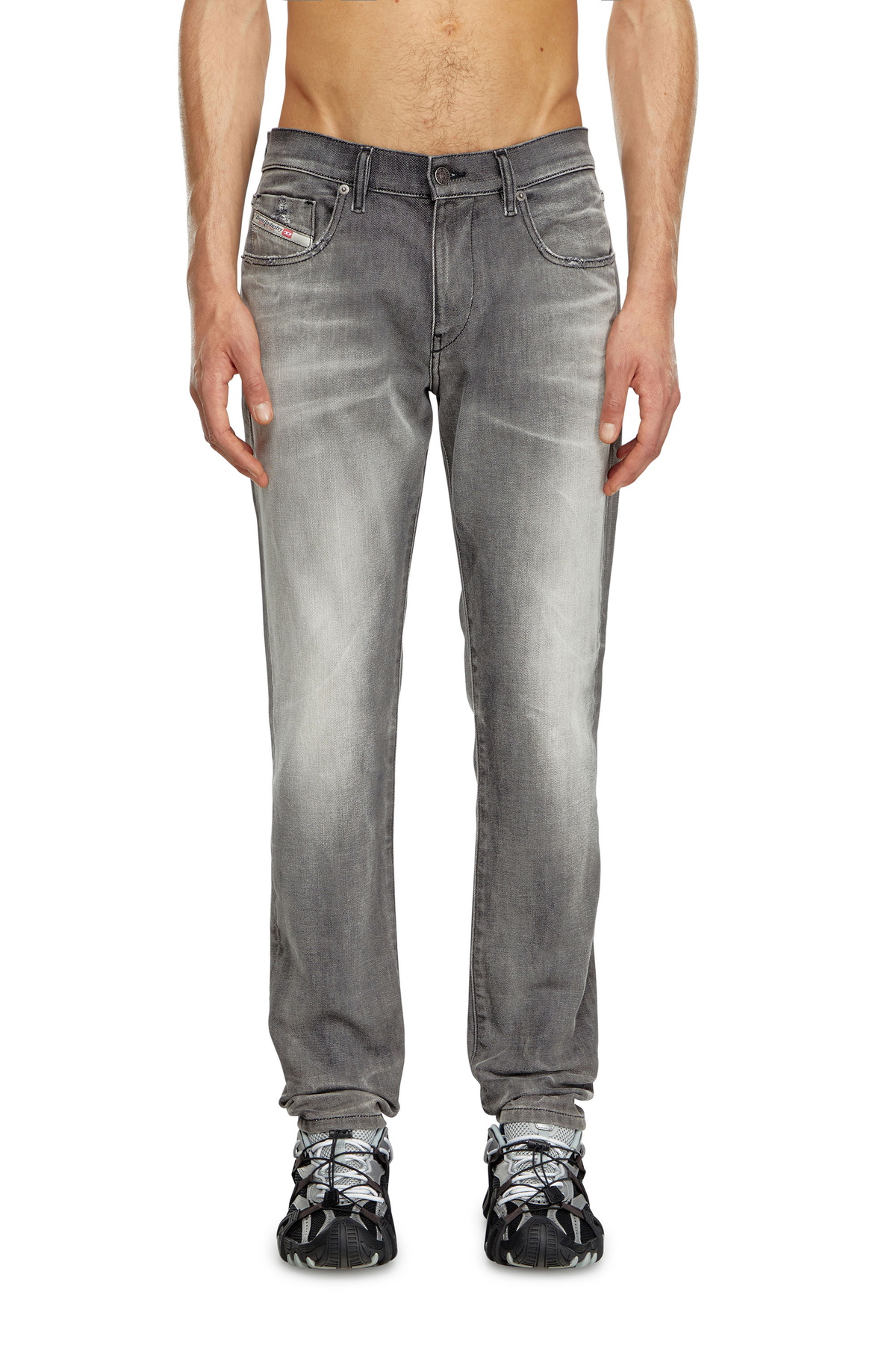 Diesel Slim Jeans - 2019 D-Strukt - Jeans Mens in Grey Diesel