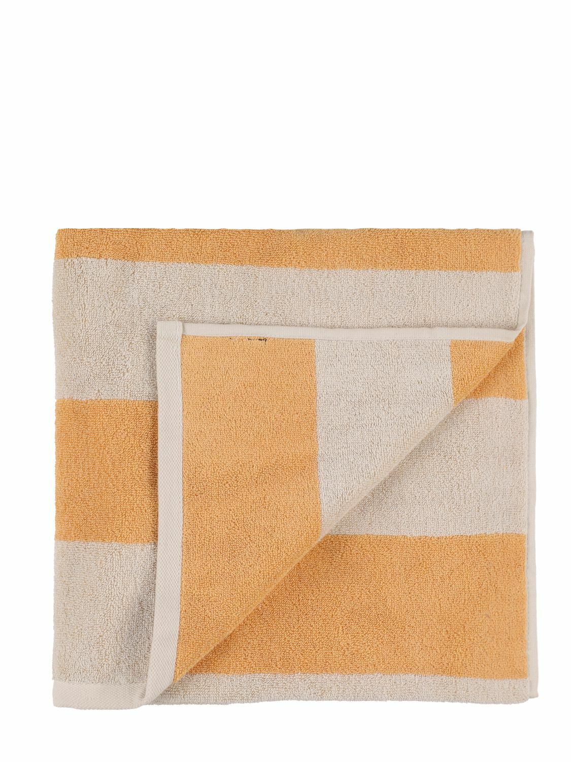 HAY - Frotté Striped Cotton Hand Towel HAY