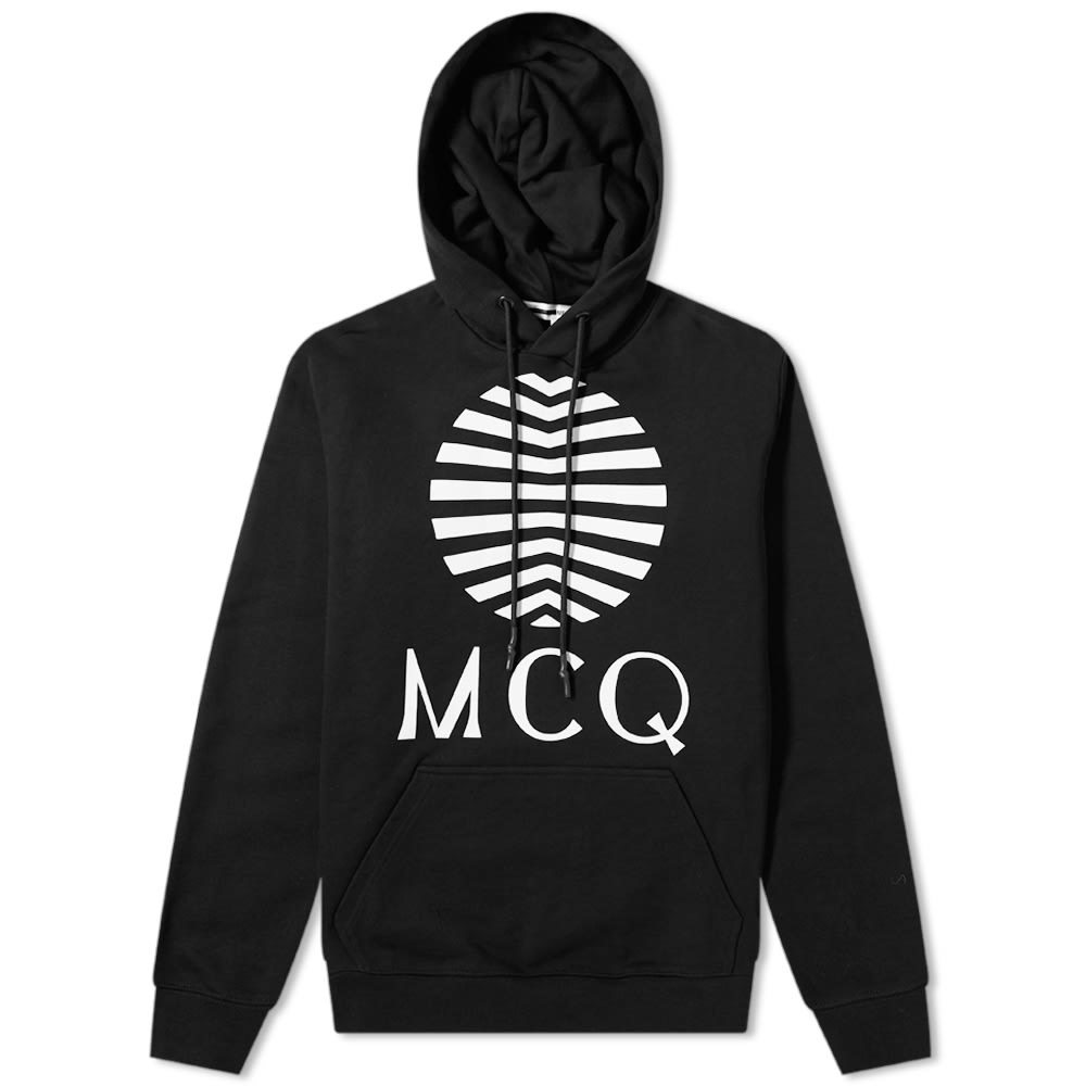 McQ Alexander McQueen Sun Logo Popover Hoody McQ Alexander McQueen