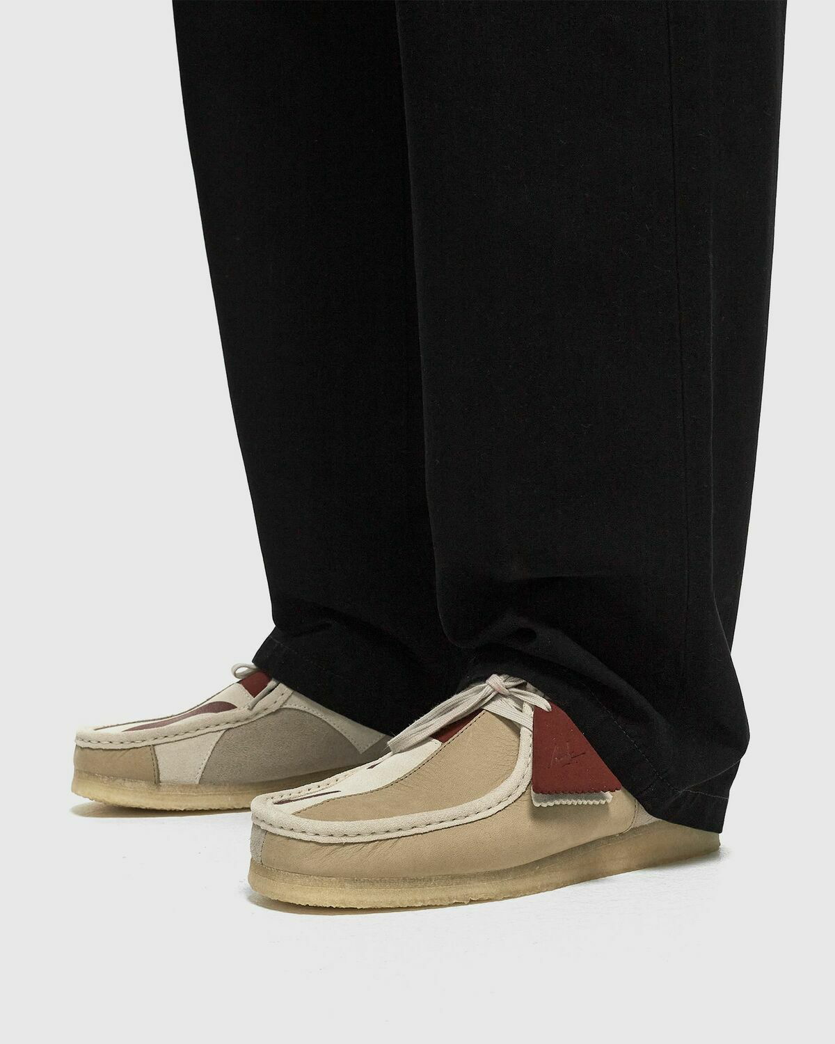 Clarks Originals X Franck Pellegrino Wallabee Red Combi Red/Beige ...