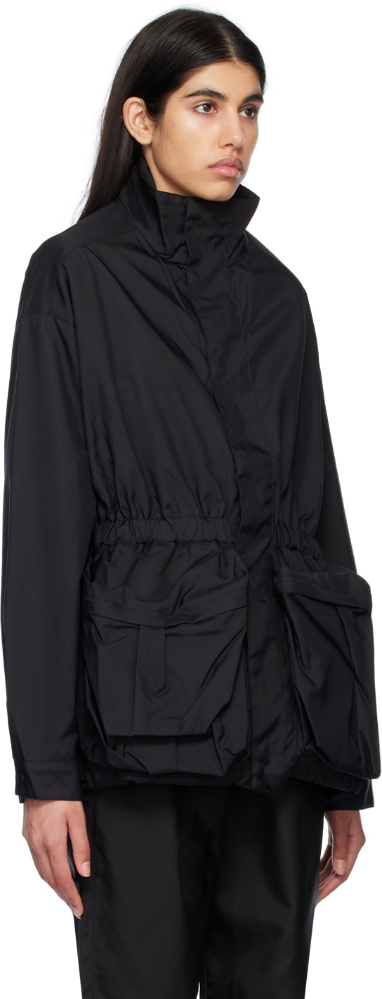 WARDROBE.NYC Black Drawstring Jacket WARDROBE.NYC