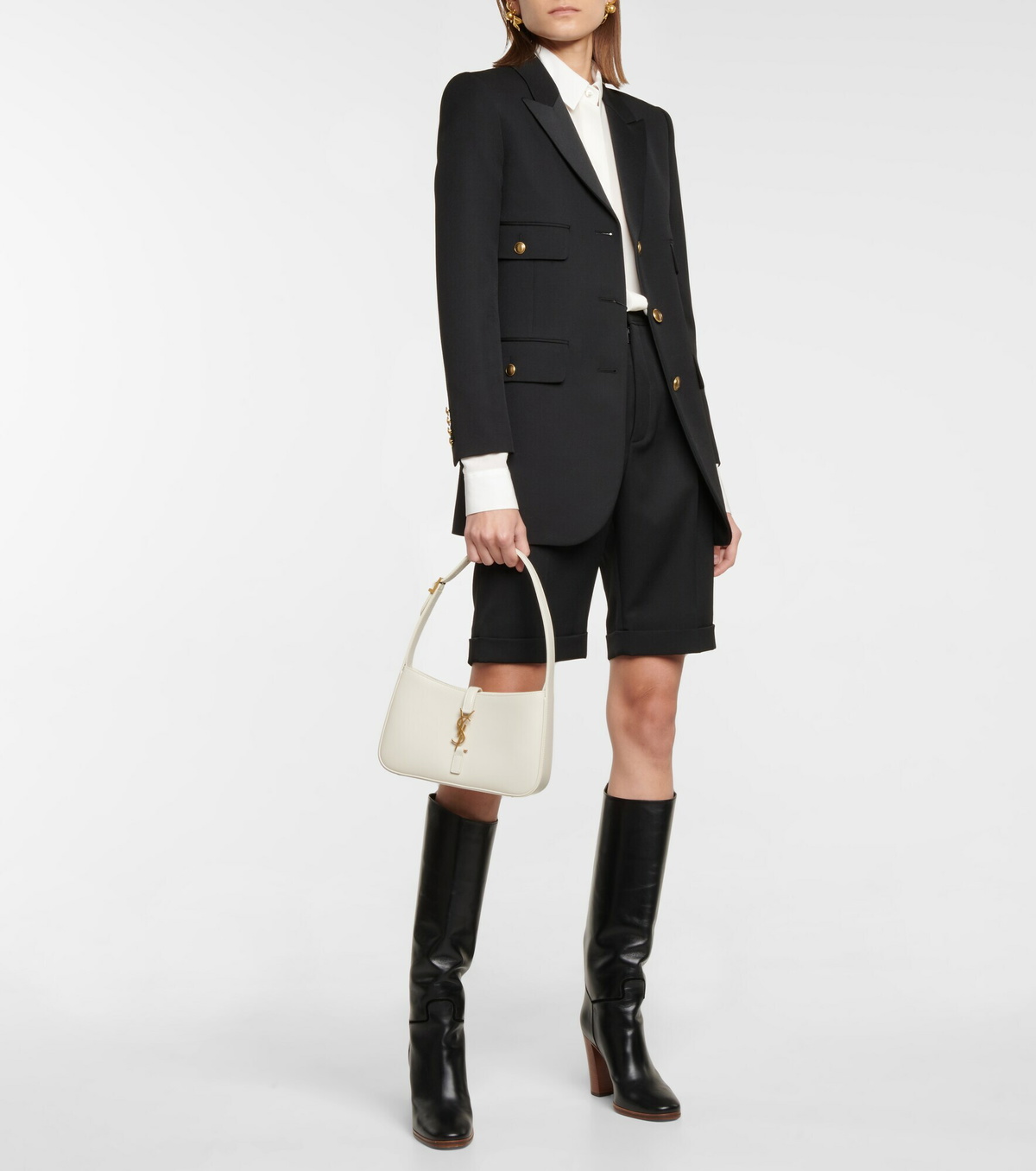 Saint Laurent - Le 5 à 7 leather shoulder bag Saint Laurent