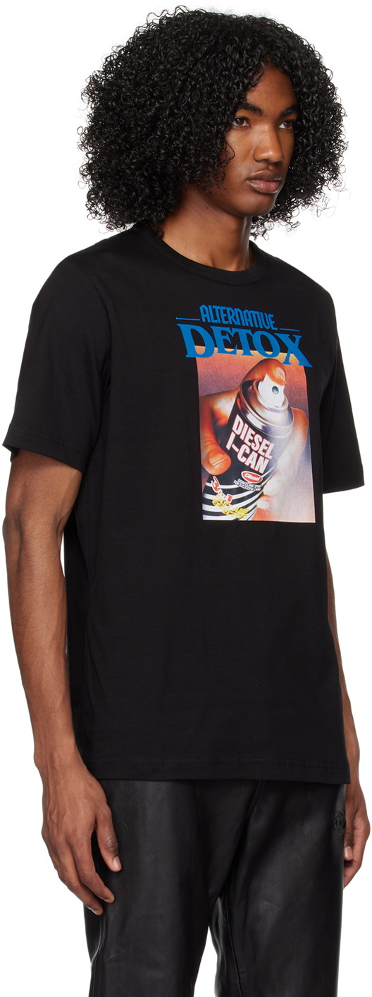 Diesel Black T-Just G4 T-Shirt Diesel