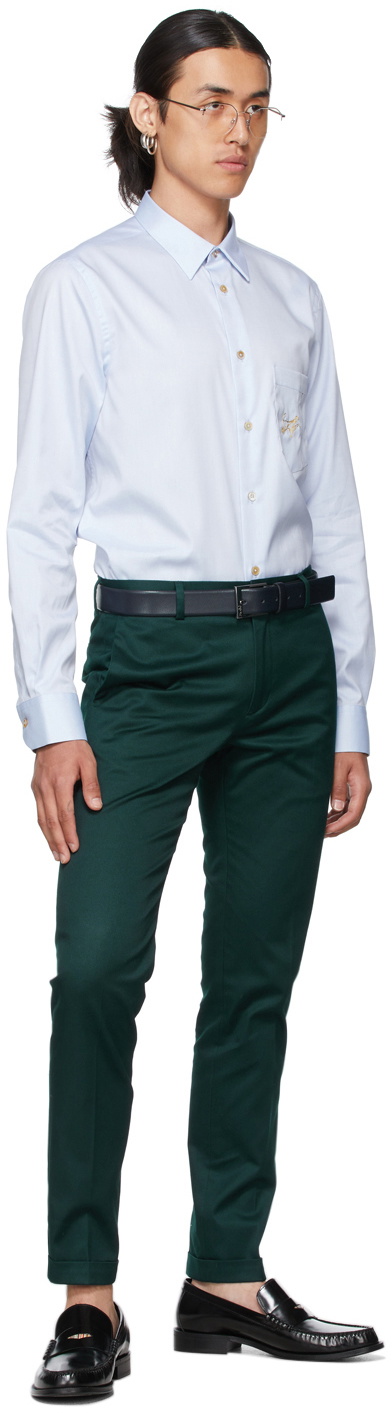 Paul Smith Blue Pocket Graphic Shirt Paul Smith