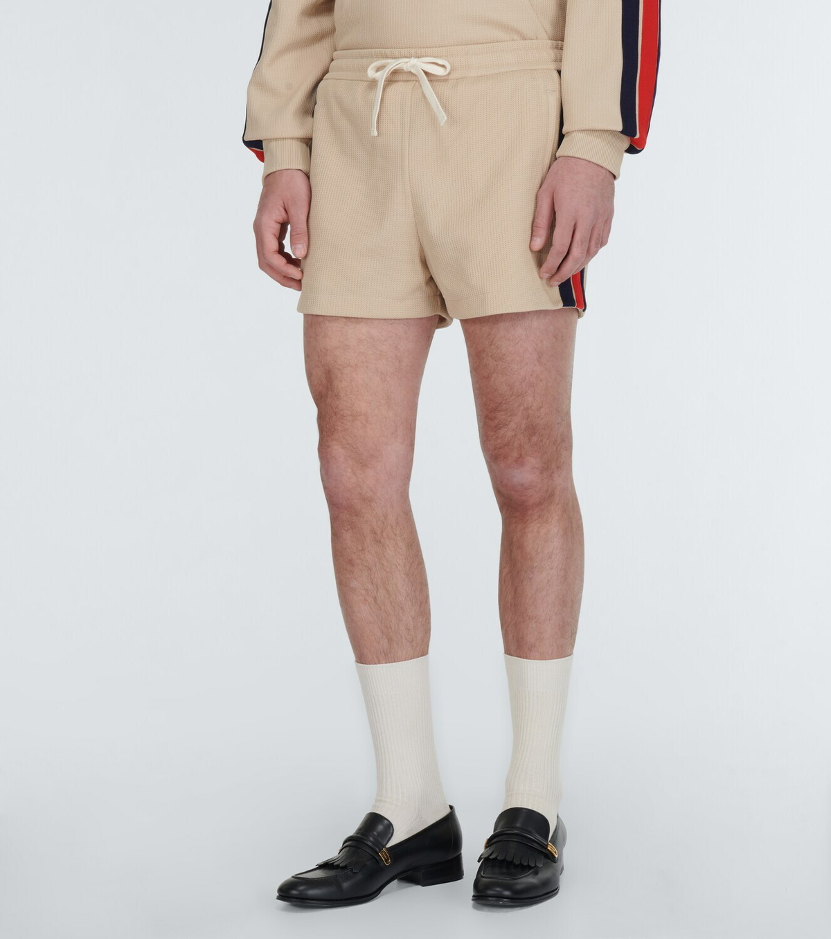 Gucci - GG embroidered drawstring shorts Gucci