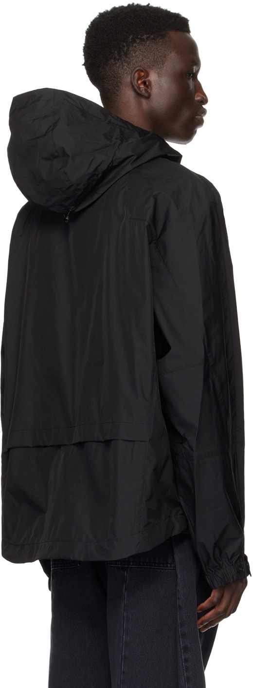 Solid Homme Black Raglan Jacket Solid Homme