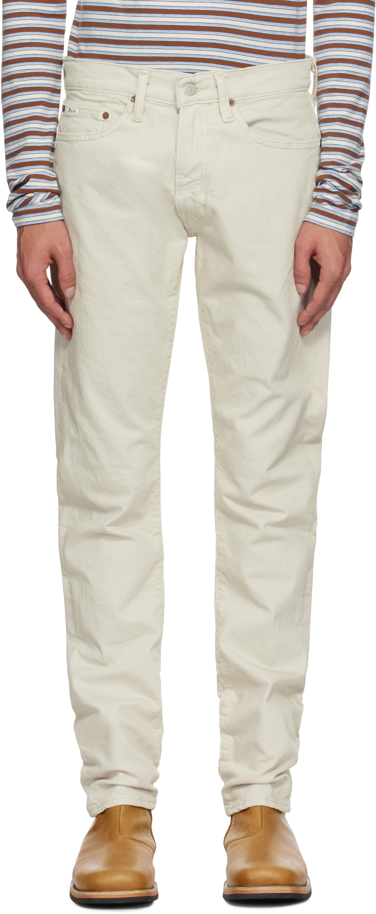 Polo Ralph Lauren Off-White Sullivan Slim Stretch Jean Polo Ralph Lauren