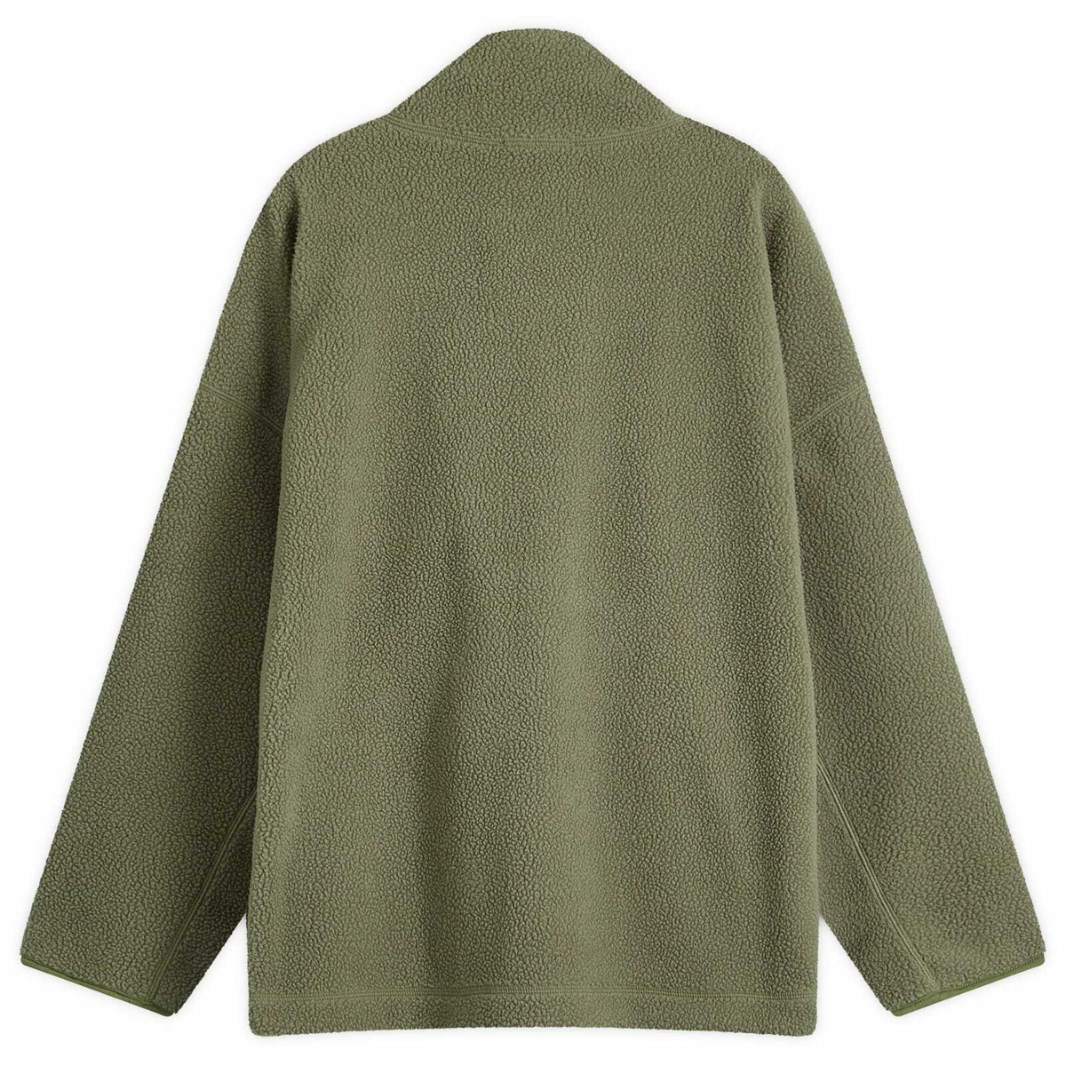 YMC Men's Aaron Zip Fleece in Olive YMC