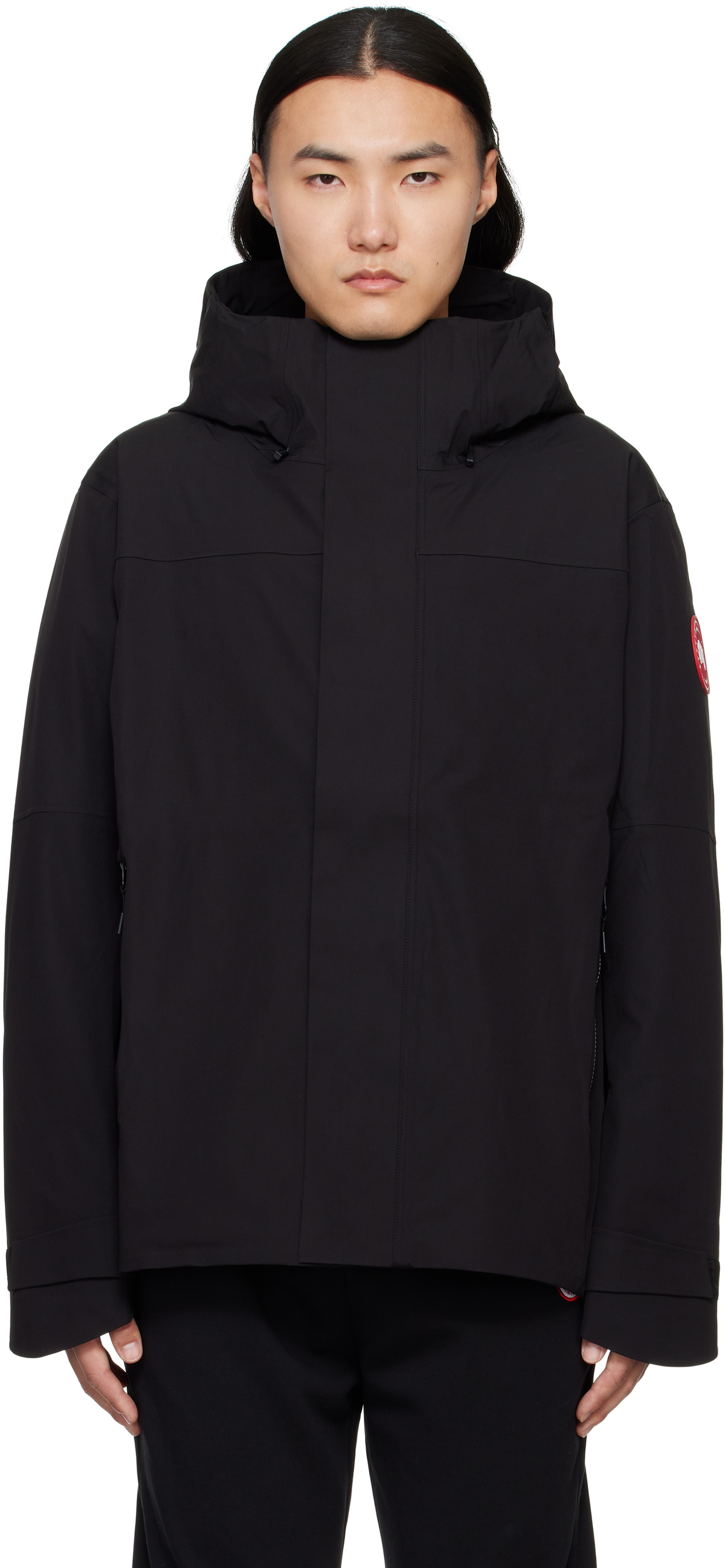 Canada Goose Black Rupert Rain Jacket Canada Goose