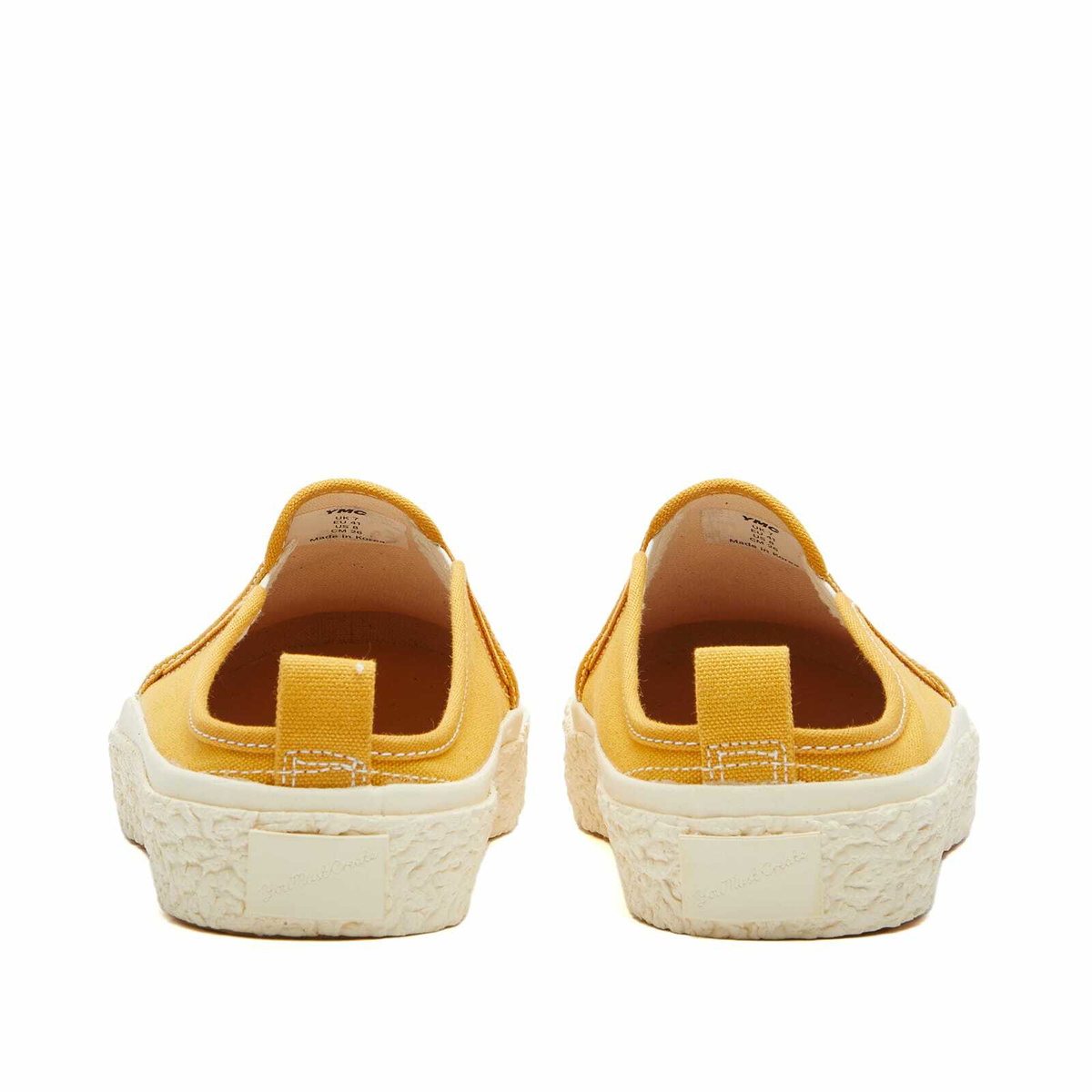YMC Women's Mule Sneakers in Yellow YMC