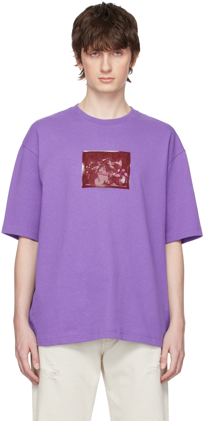 Acne Studios Purple Inflatable T-Shirt Acne Studios