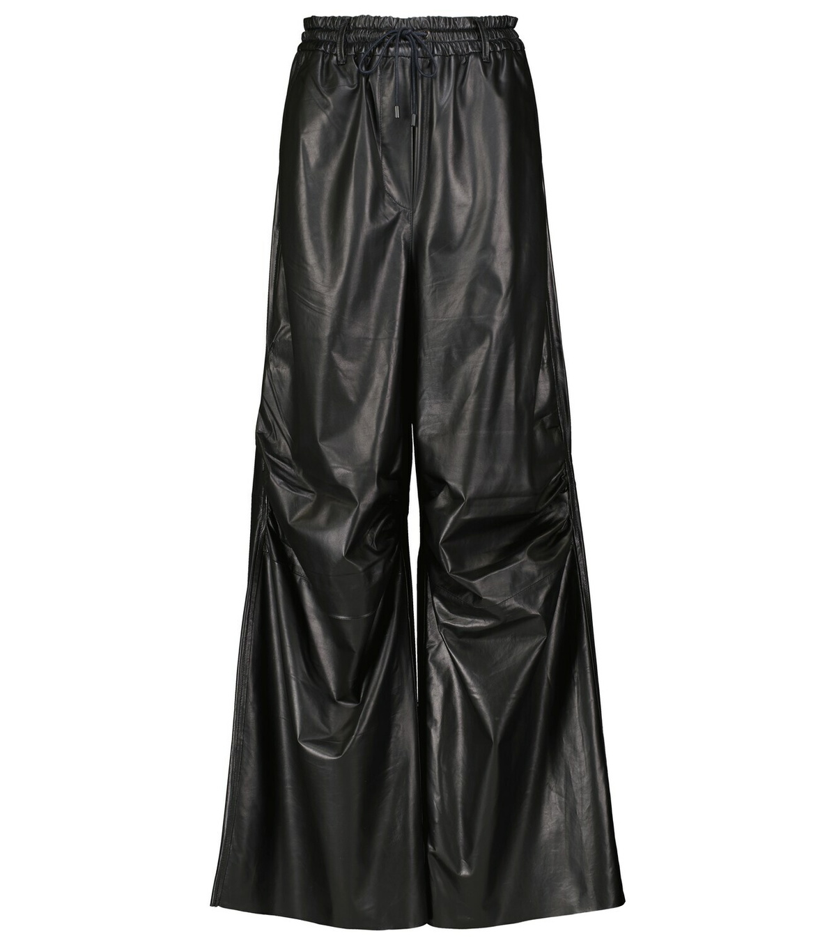 Petar Petrov Gines wide-leg leather sweatpants Petar Petrov
