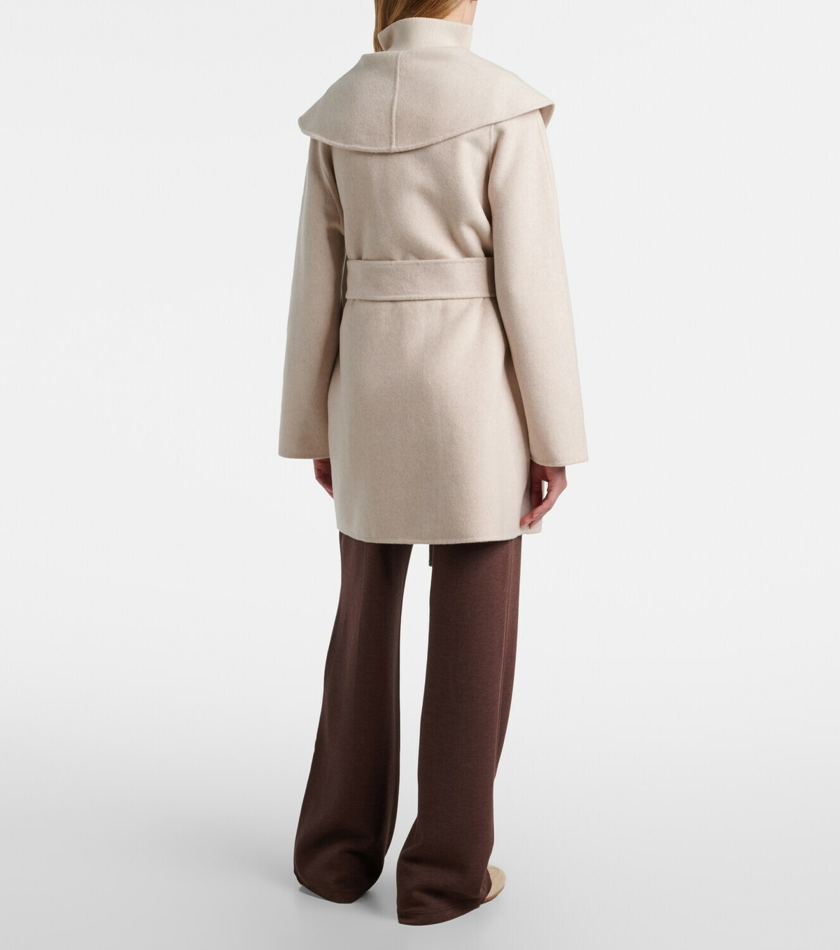 Varley Edgemere wool-blend wrap jacket Varley