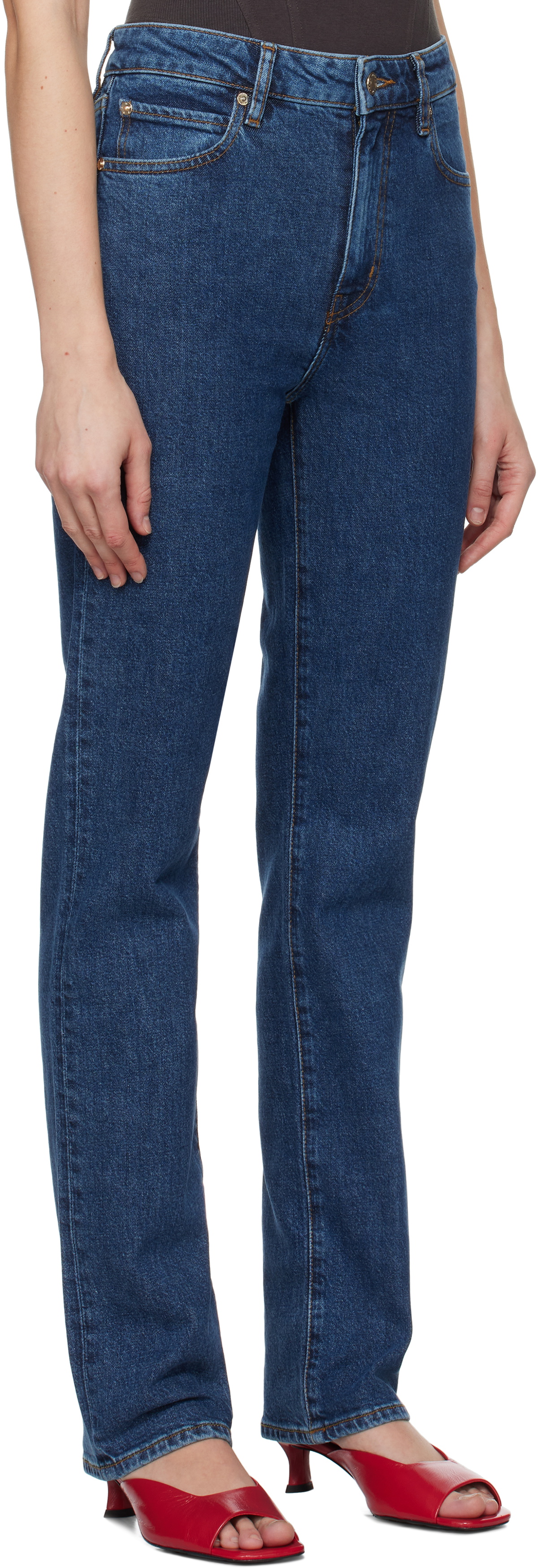 FRAME Blue 'The Ruler' Jeans Frame Denim