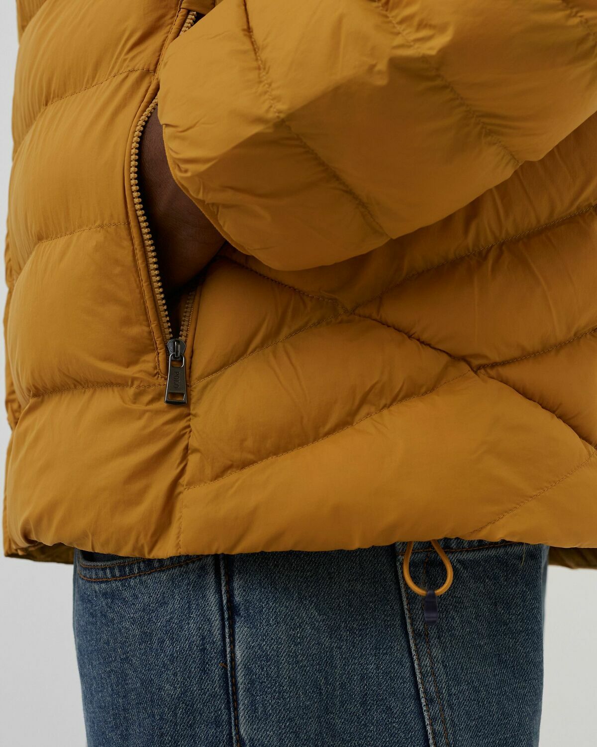 Polo Ralph Lauren Terra Insulated Bomber Jacket Yellow Down & Puffer ...