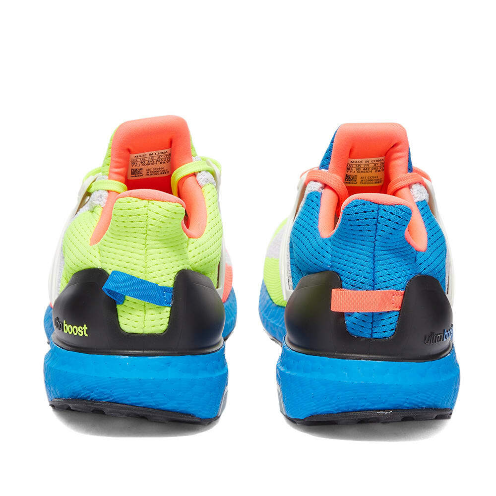 Adidas Men's Ultraboost 1.0 DNA Sneakers in Chalk White/Solar Yellow adidas