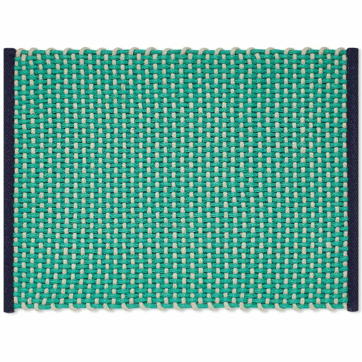 HAY Jute Door Mat in Light Green HAY