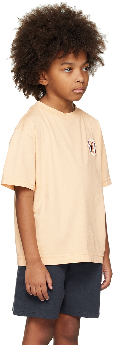 Repose AMS Kids Beige Crewneck T-Shirt Repose AMS